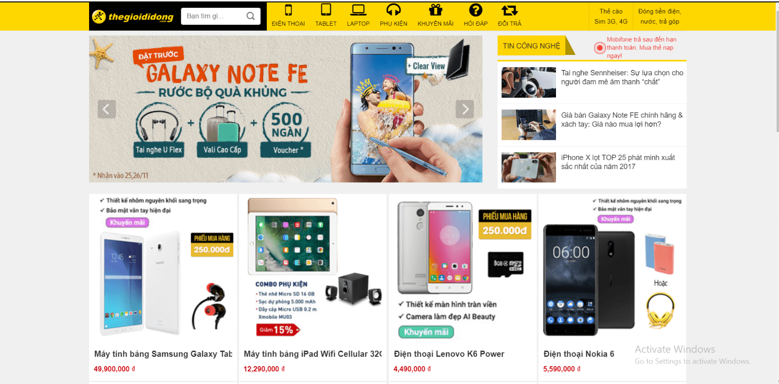 Share Full Source Code Database website Thegioididong - Share Code Websiste